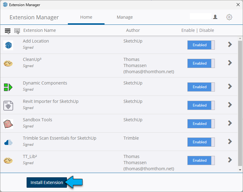 Lumion View: Installation guide: SketchUp